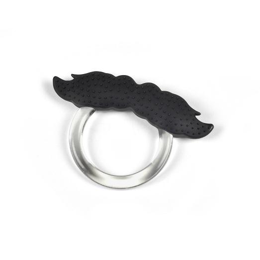 Mustache Baby Teether - Give Simple