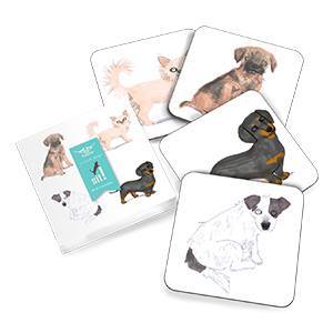 Hot Dogs Coasters (Set of 4) - Give Simple