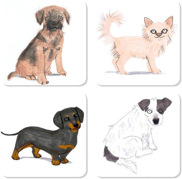 Hot Dogs Coasters (Set of 4) - Give Simple